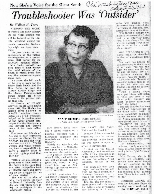 Ruby Hurley's Womanist Moral Agency - Digital Exhibits